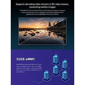 youyeetoo NanoPi R6S Mini Router con custodia in metallo, 8GB LPDDR4X 32GB EMMC, RK3588S Scheda di sviluppo, 6TOPS NPU, supporto Docker, tre porte Ethernet, USB3.0 HDMI,M.2 NVMe Storage, PD Power