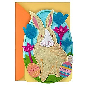 "Hallmark Easter Card with Sound (Felt Bunny Plays "You Are My Sunshine")