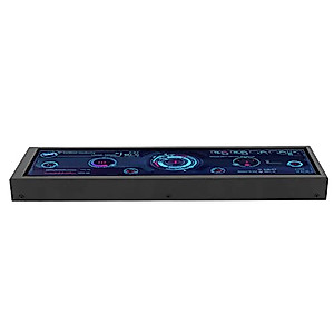 Jaerb Chassis Secondary Screen, Metal Shell, 360 Degree Rotation, 8.8-inch IPS Screen for Computer