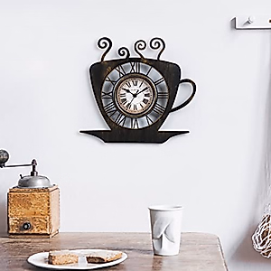 La Crosse 13-Inch Latte Mug Quartz Analog Wall Clock - 404-3833B