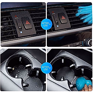 Cleaning Gel for Car Detailing Putty Car Vent Cleaner Goo Cleaning Putty Gel Auto Detailing Tools Car Interior Cleaner Dust Cleaning Mud for Cars Dust Cleaner Slime Keyboard Cleaner Gel (1Pack)