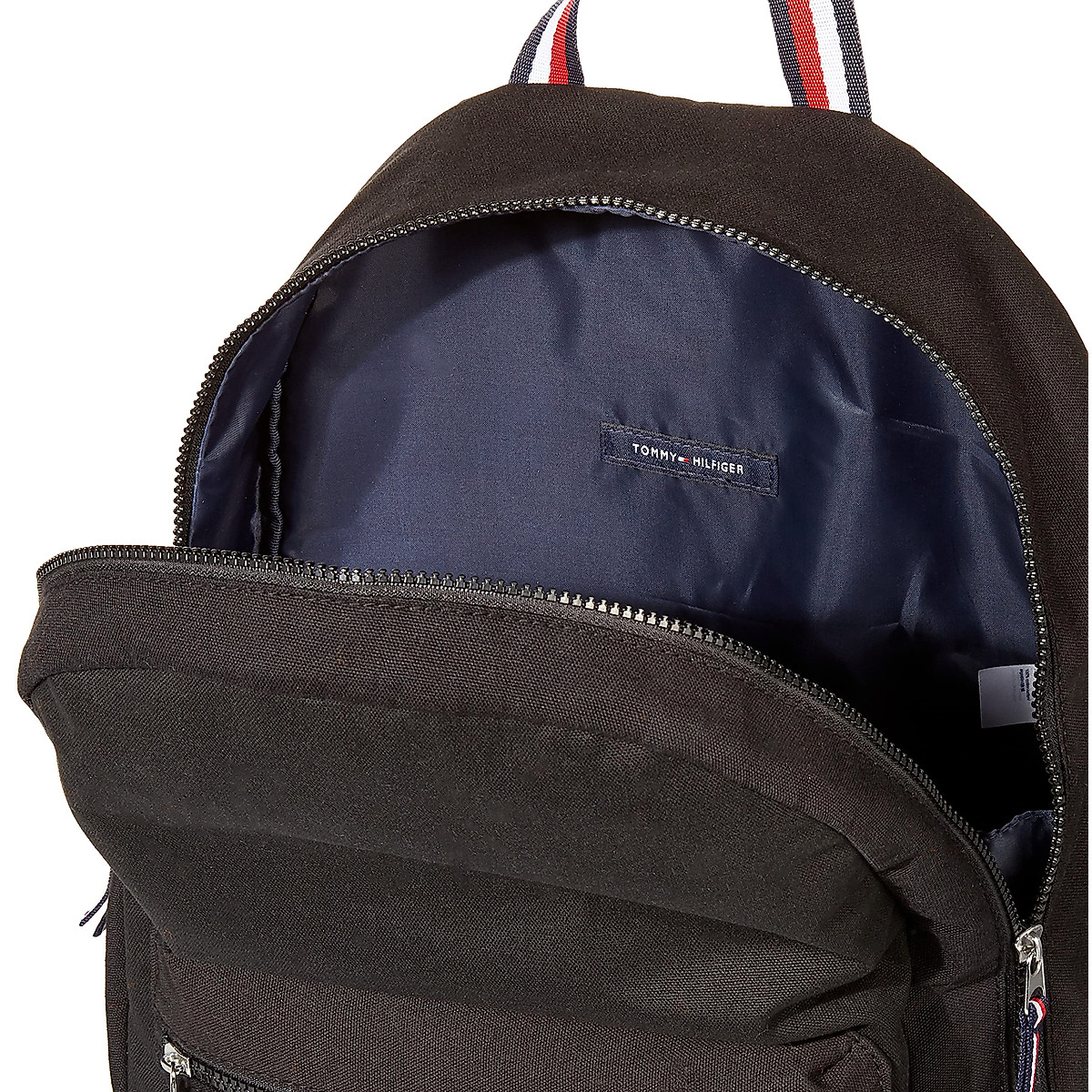 Tommy Hilfiger Men's Gino Backpack, Deep Black, One Size