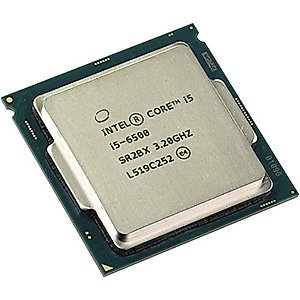 Intel Core i5 6500 3.20 GHz Quad Core Skylake Desktop Processor, Socket LGA 1151, 6MB Cache