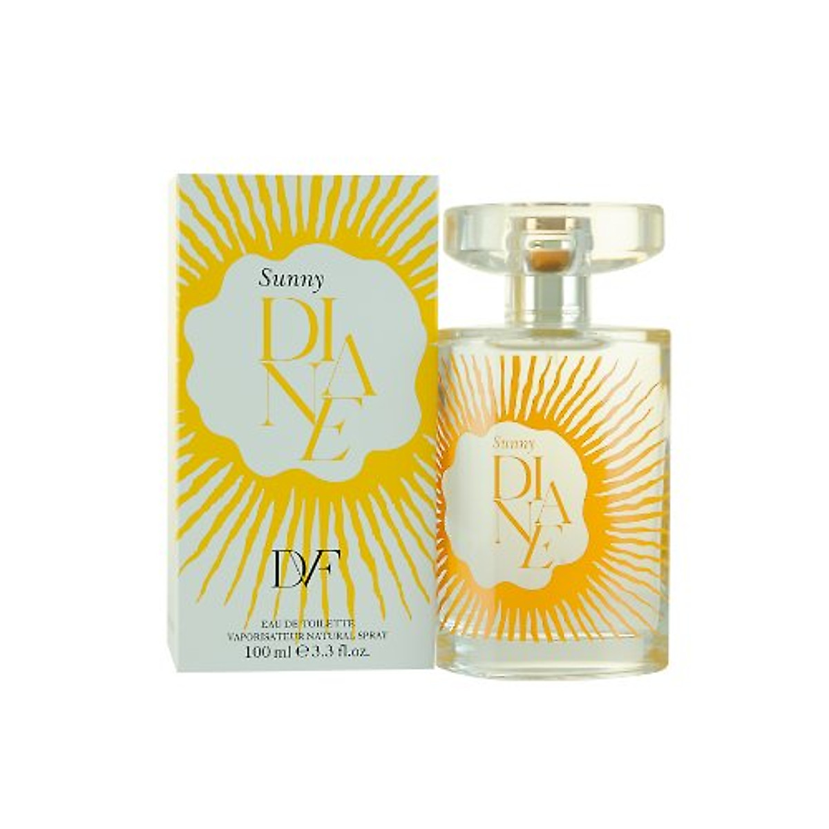 Diana Von Furstenberg Eau de Toilette Spray for Women, Sunny Diane, 3.4 Ounce