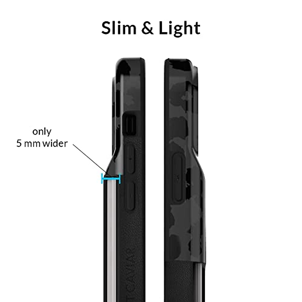 Velvet Caviar Compatible with iPhone 14 Pro Max Wallet Case for Women - Credit Card Holder Slot - Cute Slim & Protective Wallet Phone Cases [8ft. Drop Tested] - Funda para 14 Pro Max - Black Leopard