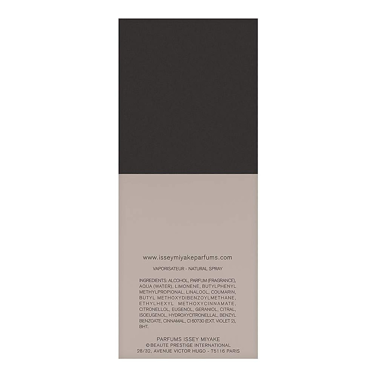 L'EAU D'ISSEY POUR HOMME INTENSE by Issey Miyake for MEN: EDT SPRAY 2.5 OZ