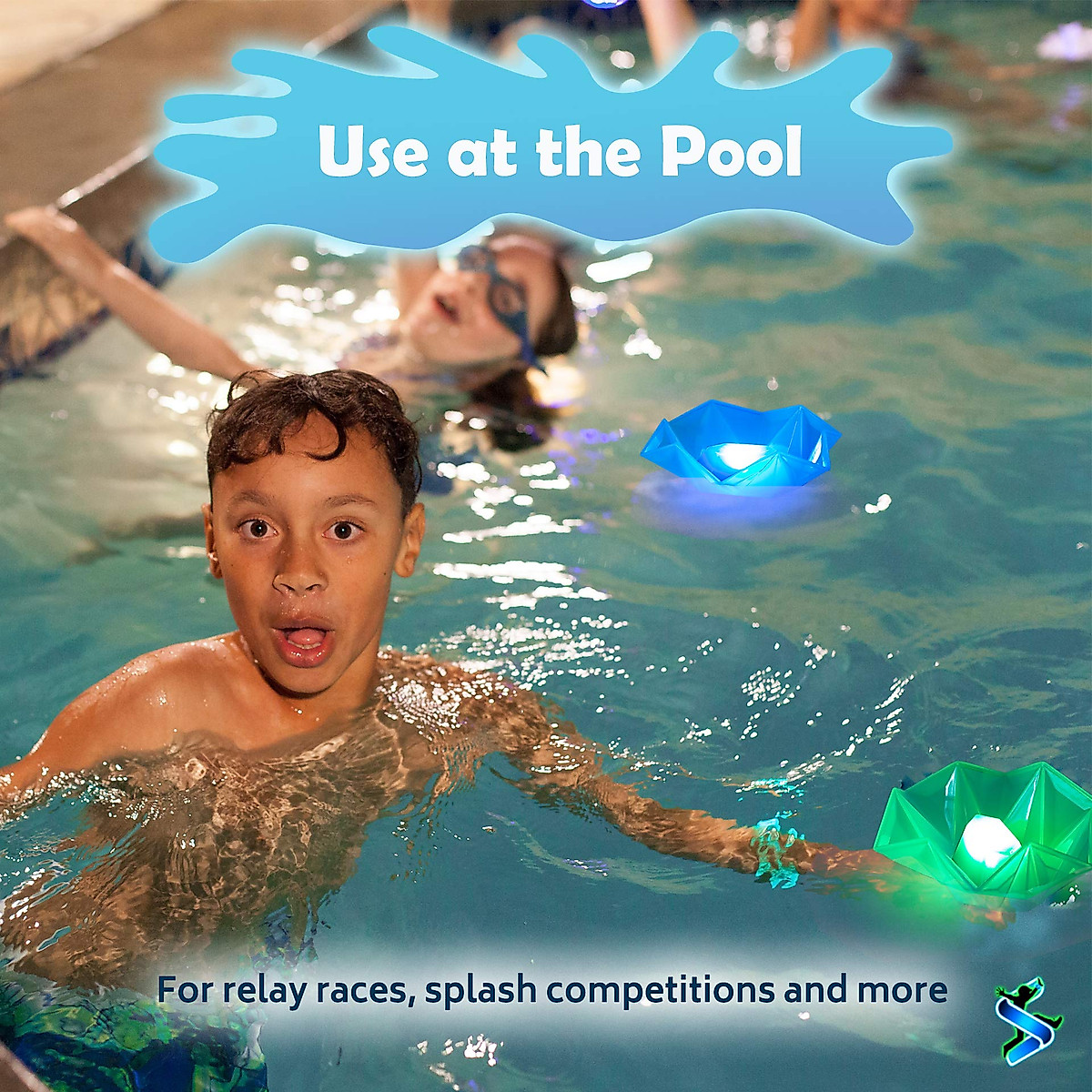 Light up Bath Toys for Toddlers 1-3: Bath Buddy | Kids Bath Toys | Light Up Water Toys | Glow Bath Toys | Pool Toys | Sensory Bath Toys for Autistic Children | Reusable, Bright and Fun!