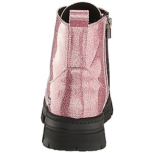 UGG Girls T Ashton LACE UP Fashion Boot, Glitter Pink, 12 Little Kid