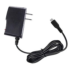 POWE-Tech AC Adapter for Autel MaxiCOM MK808 Auto Scanner Scanning Diagnostic Tool Wall DC Charger Power Supply Cord Cable, 5 feet, with LED Indicator