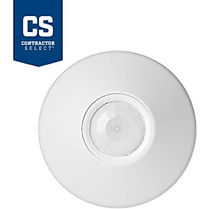 Sensor Switch CMR PDT 10 Contractor Select Range, Dual Technology Ceiling Mount Occupancy Sensor, Extended, Relay Included