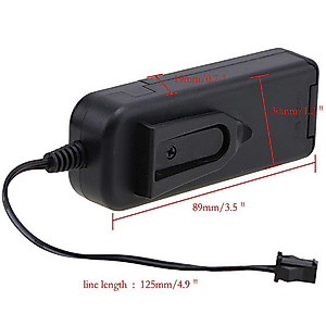 DC 3V EL Wire Inverter El Wire Driver Unit Inverter Neon Glow Strip Light Driver for Party Decoration (DC 3V)