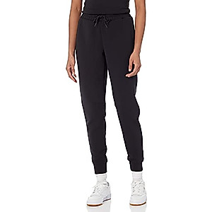 Amazon Essentials Women's Active Sweat Jogger (Available in Plus Size), Black, Medium