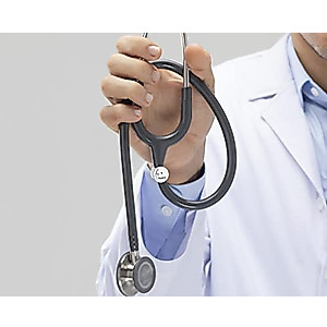 Stethoscope ID Tag for Nurses, Personalized Stethoscope Name Tag Custom Made Nursing ID Charm Graduation Gifts (Stethoscope Tag with Birthflower - Style 01)