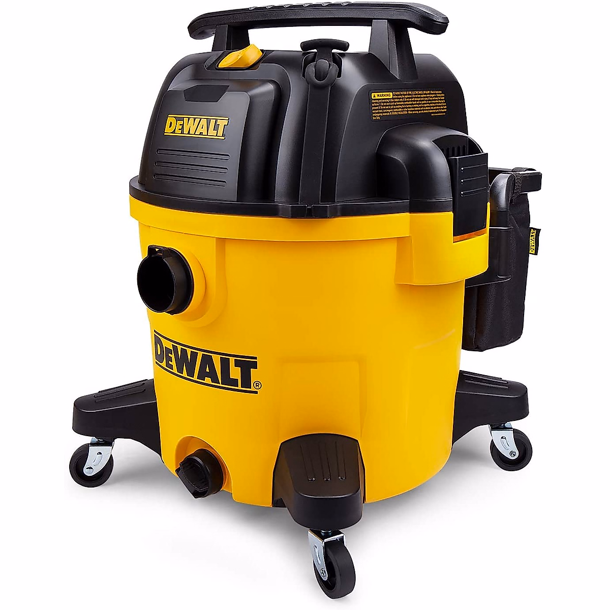 DeWALT DXV10PZ 10 Gallon 5.5 Peak HP Poly Wet Dry Vacuum, Yellow