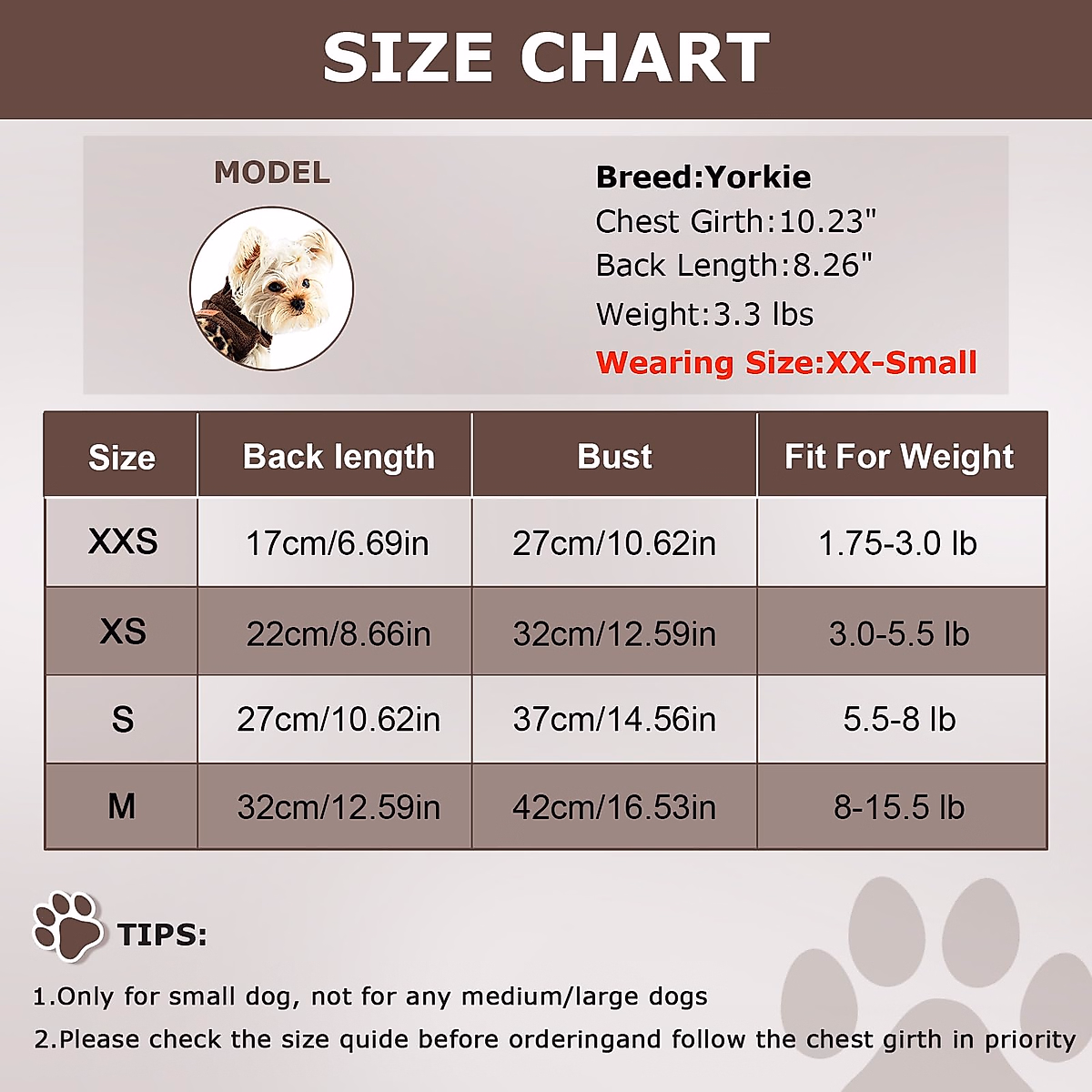 Fleece Vest Dog Sweater Winter Dog Clothes for Small Dogs Boy Girl Warm Pullover Puppy Sweater Soft Super Stretchy Leopard Print Dog Fleece Vest Chihuahua Sweaters (Leopard Brown, XXS)