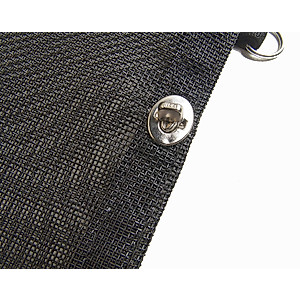 Rope Bag, Black Mesh, Heavy Duty, Great for Boats or Shore Lines