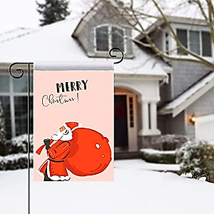 Blank Garden Flags Set, Solid Black Lawn Flags Plain White Yard Flags, DIY Polyester Banners Flag for Heat Transfer Vinyl Outdoor Courtyard Decoration Garden Decor, 11.8 x 17.7 Inches (24 Pieces)