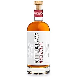 RITUAL ZERO PROOF Whiskey Alternative | Award-Winning Non-Alcoholic Spirit | 25.4 Fl Oz (750ml) | Only 5 Calories | Sustainably Made in USA | Make Delicious Alcohol Free Cocktails