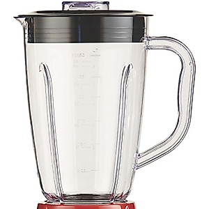 Brentwood JB-220R 12-Speed + Pulse Blender, Red