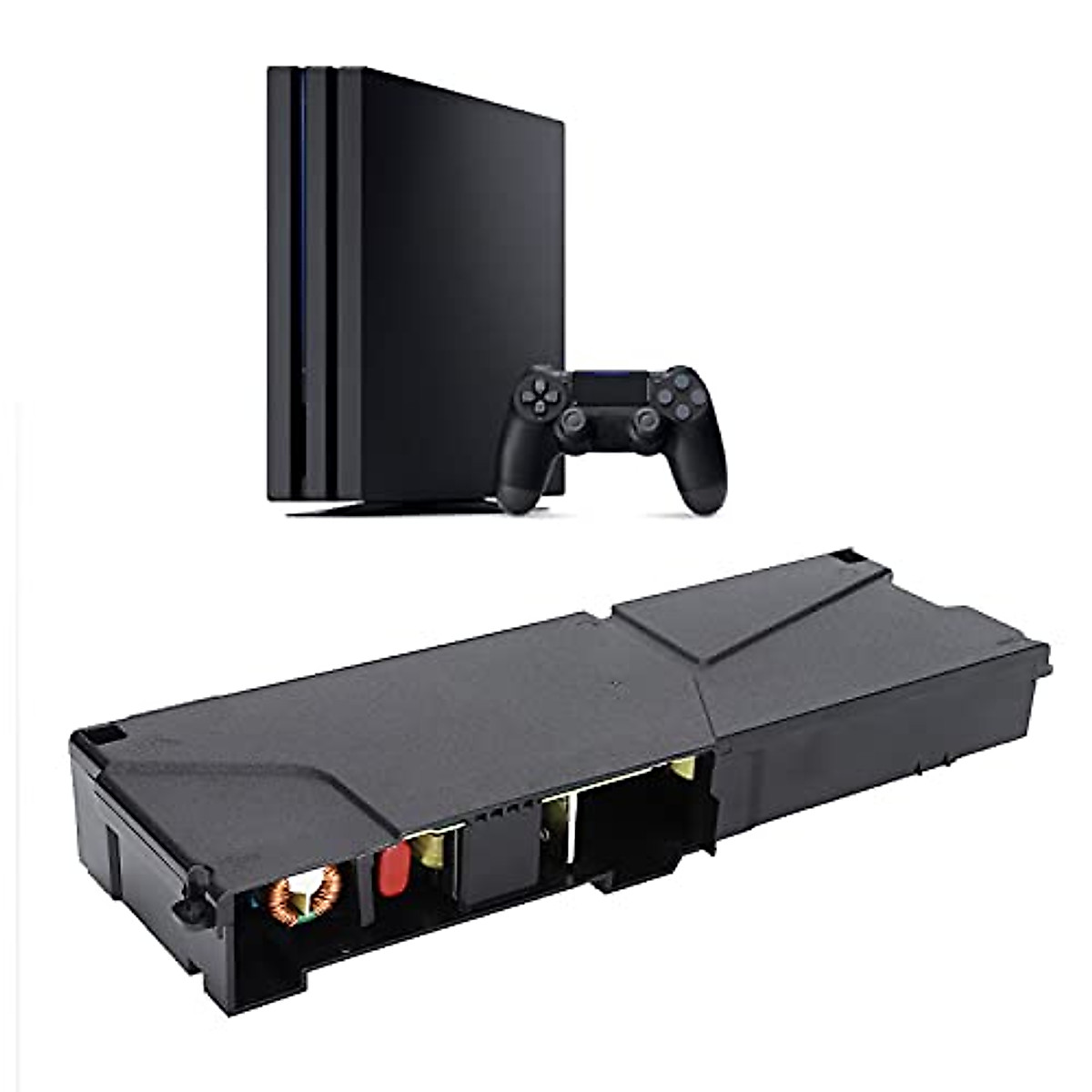 Power Supply, Easy to Install Game Console Power Supply Ultra Thin Portable Corrosion Resistance 5Pin for Game Console