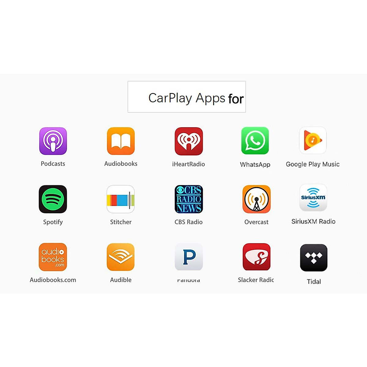 PANGOLIN Wireless CarPlay for BMW NBT System, with Android Auto Retrofit Interface, iOS AirPlay Mirror Function
