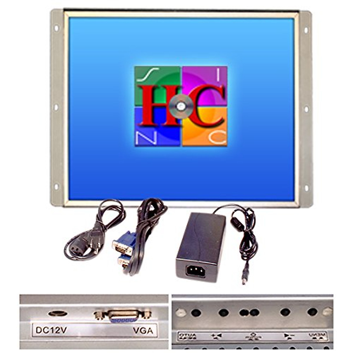 17 Inch Arcade Game LED Monitor, for Jamma, MAME, and Cocktail Game cabinets, Also Industrial PC pan