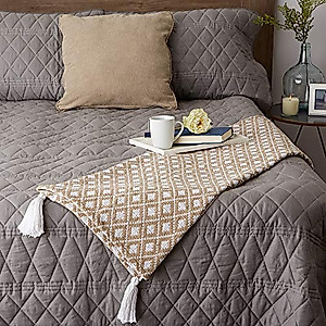 DII Stone Diamond Lattice Throw, 50x60