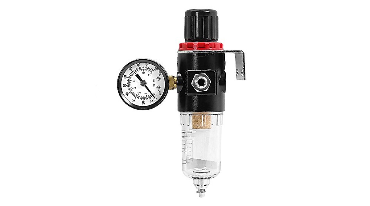 PointZero Airbrush Regulator with Water-Trap Filter - Precise Control
