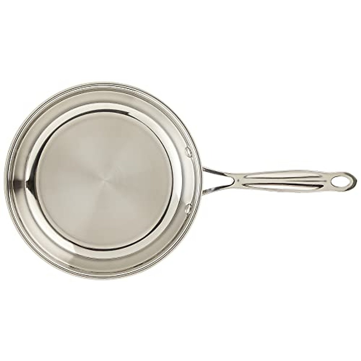 Cuisinart 722-20 8-Inch Chef's-Classic-Stainless-Cookware-Collection, 8", Open Skillet