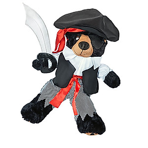 Pirate Boy W/Sword outfit Teddy Bear Clothes Fits Most 14" - 18" Build-A-Bear and Make Your Own Stuffed Animals