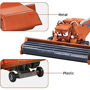 Flmenunu Movie Car Toy 1:55 Scale Die-Casting Car Metal Alloy Boy Kid Toy (Frank with Cows)