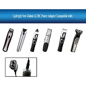 UpBright 4.2V AC Adapter Compatible with Wahl Clipper 9888 9854 9876 L Trimmer S003HU0420060 GMA042060US 97581-405 1305 79600-2101 Shaver ZD5F042060US 97619-1000 S004MU0400090 97581-1105 DC 4V Charger