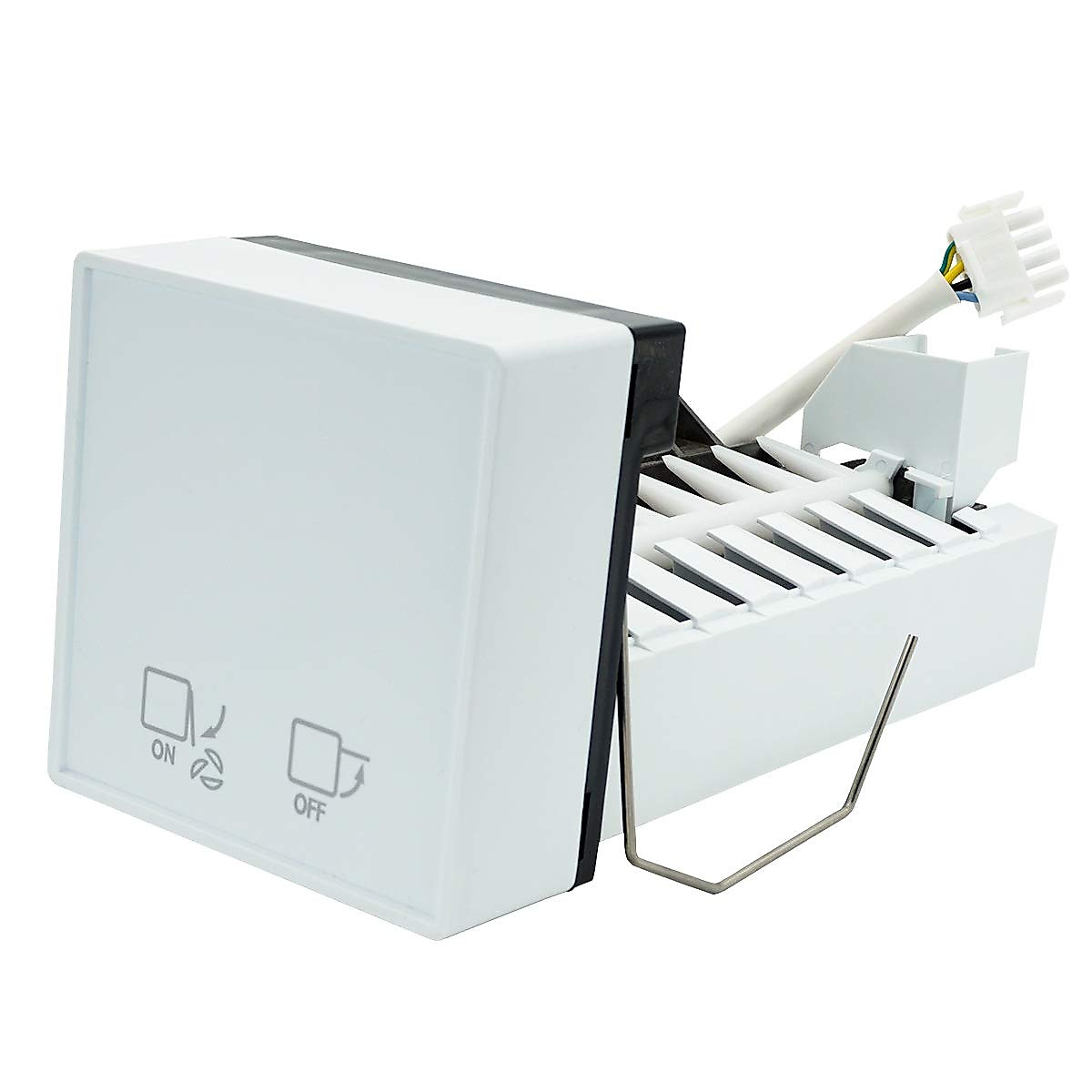 Suparts 241798224 Refrigerator Ice Maker Assembly Compatible with Frigi-daire Refrigerators - Replaces 241798201 241642511, As Pictured