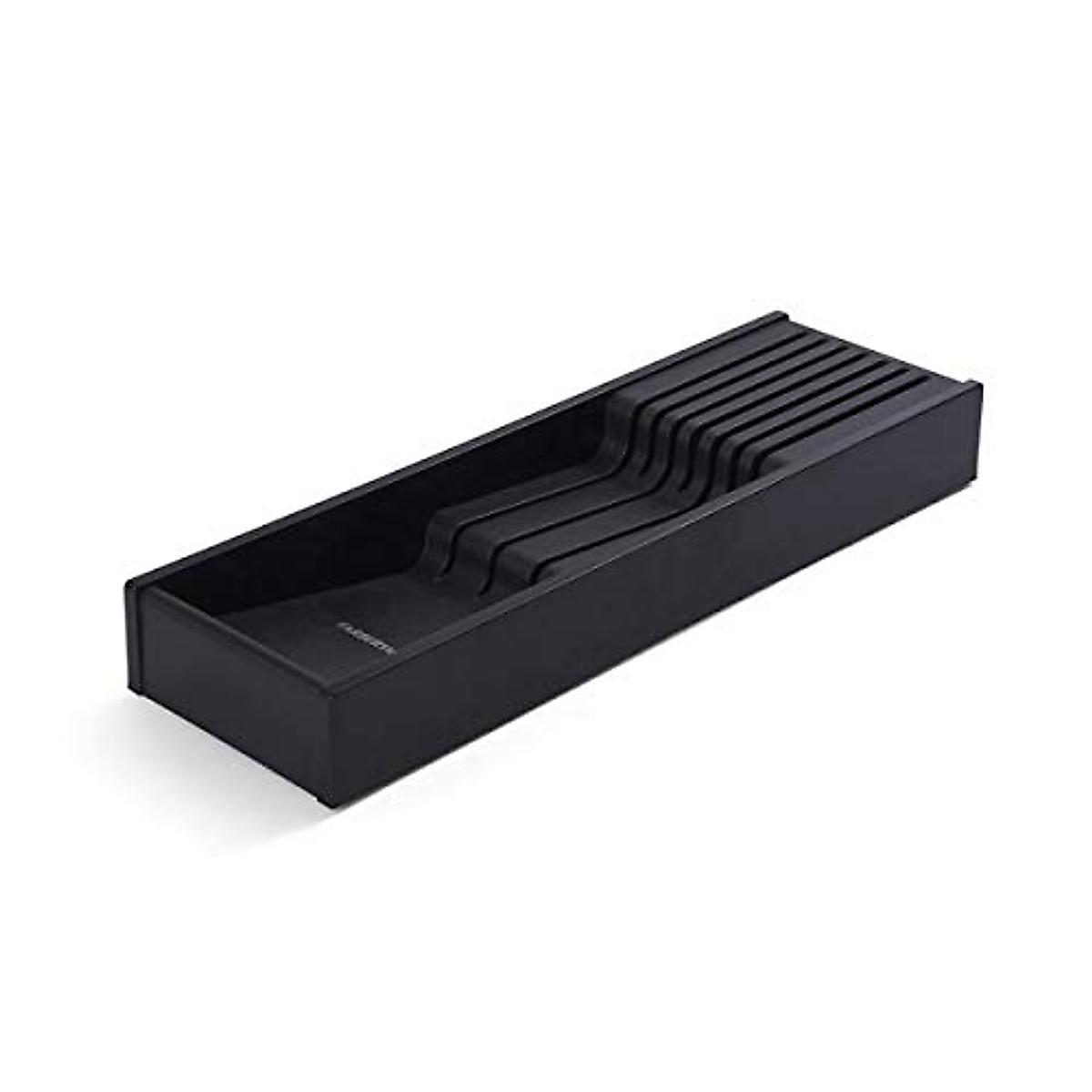 Farberware 5229614 7 Slot In Drawer Knife Organizer, 18-Inch, Black