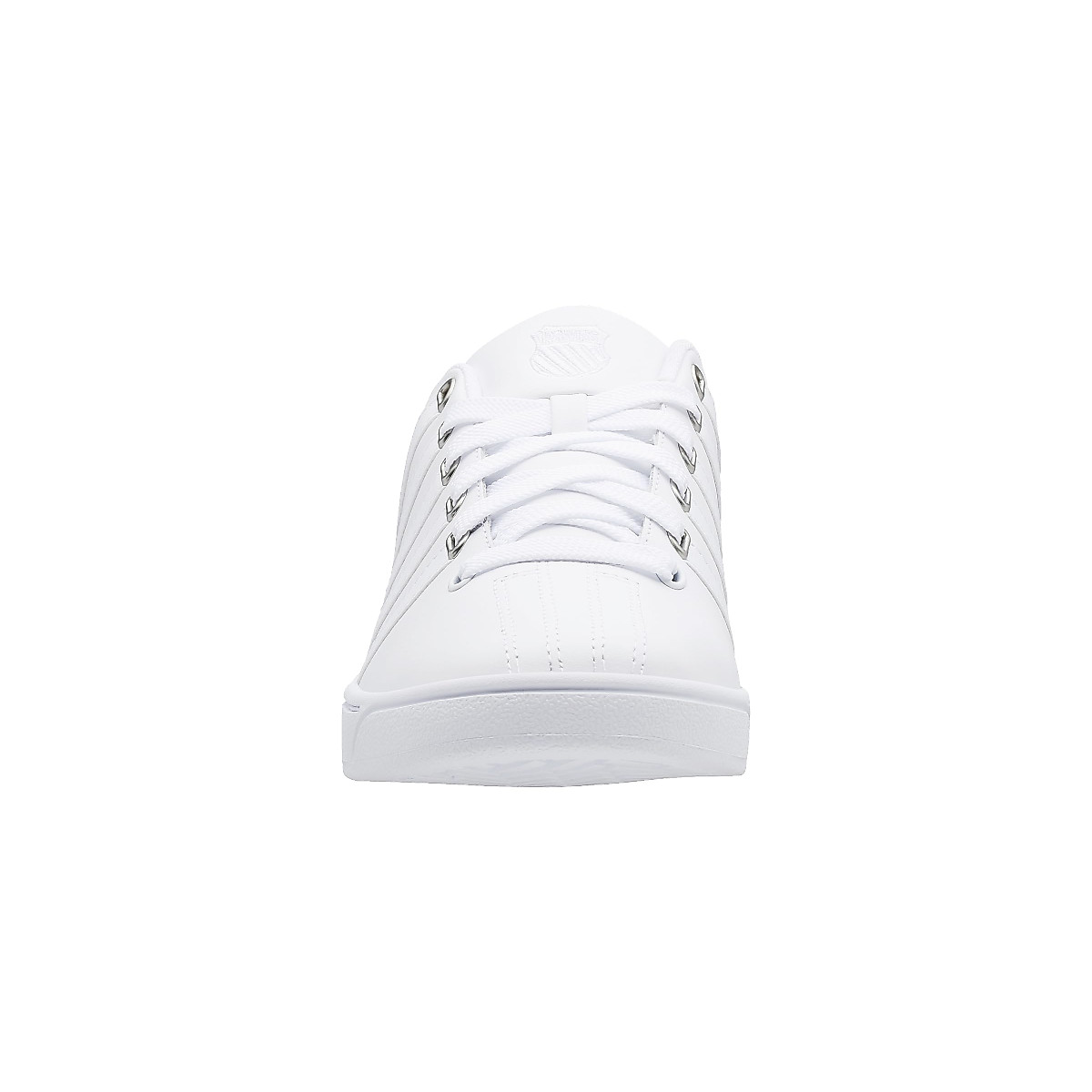 K-Swiss Women's Court Pro II CMF Sneaker, White/Silver, 7.5 M