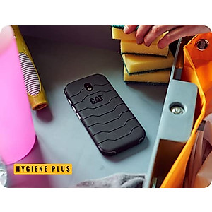 CAT S42 H+ Dual-SIM 32GB ROM + 3GB RAM (GSM Only | No CDMA) Factory Unlocked 4G/LTE Smartphone (Black) - International Version