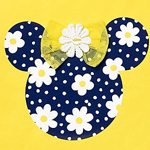 Disney Minnie Mouse Baby Girls T-Shirt Headband & Shorts Set 12 Months