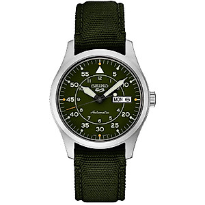 SEIKO 5 Automatic Watch SRPH29K1, Green, Belt