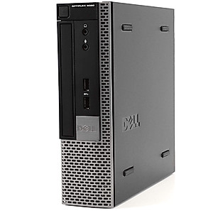 Fast DELL Optiplex 9020 Small Form Business Desktop Mini Tower Computer PC (Intel Core i5-4570, 8GB Ram, 256GB SSD, WIFI, DVD-RW) Win 10 Professional (Renewed)