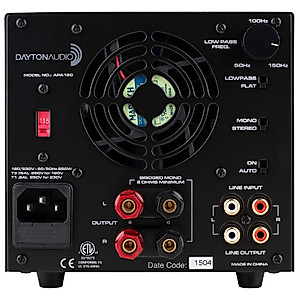 Dayton Audio APA150 150W Power Amplifier
