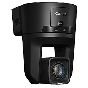 Canon CR-N500 Pro PTZ Camera BK 15x Optical Zoom lens, 1” 4K 30p Dual Pixel AF Sensor, 3G-SDI, HDMI, IP Video Out, NDI|HX2, SRT- Church, Live Events, Streaming Conference, Classroom, Esports, Vlogging