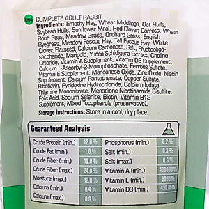 Versele-laga Complete All-in-One Adult Rabbit Food, 3 lbs.