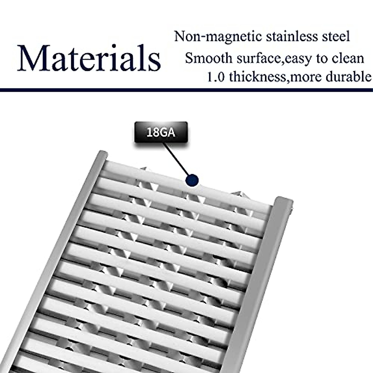 Grill Replacement Parts, Stainless Steel Heat Plate Shield Deflector, DCS Radiant Tray Ceramic Rod Complete Burner Cover for Select BGB48-BQAR、BGA48-BQRN、DCS36E-BQARN、BG27-BQL、BGB36-BQAR、DCS48DS-BQRN