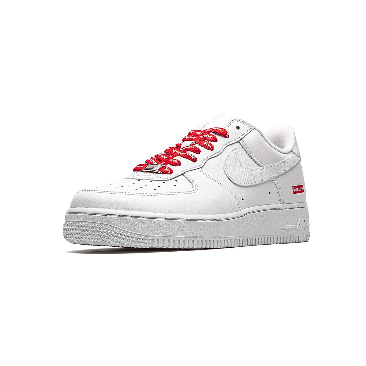 Nike Mens Air Force 1 Low CU9225 100 Supreme - Mini Box Logo White - Size 6