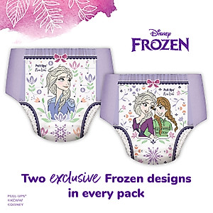 Pull-Ups New Leaf Girls' Disney Frozen Potty Training Pants, 4T-5T (38-50 lbs), 14 Ct