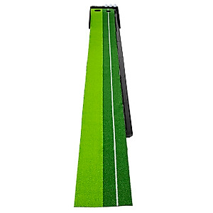 Fitvids Putting Green Mat with Automatic Ball Return, 3 Balls Included, Regular