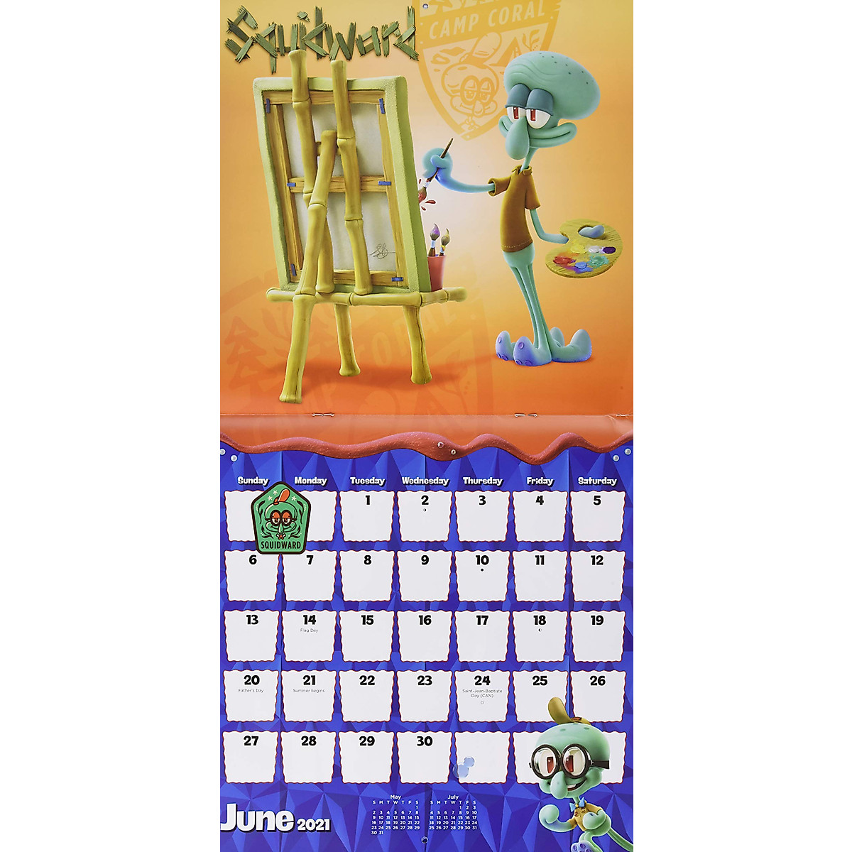 Spongebob Squarepants Movie- It's a Wonderful Sponge Calendar
