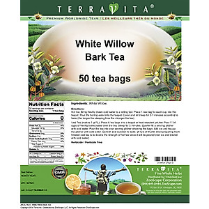 White Willow Bark Tea (50 tea bags, ZIN: 427623)