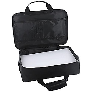 PS5 Travel Carrying Case Game Console Accessories Storage Bag with Strap Waterproof Protective Shell for PS5 (Blue)