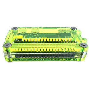 Zebra Zero Case for Raspberry Pi Zero & Zero Wireless - Laser Lime GPIO